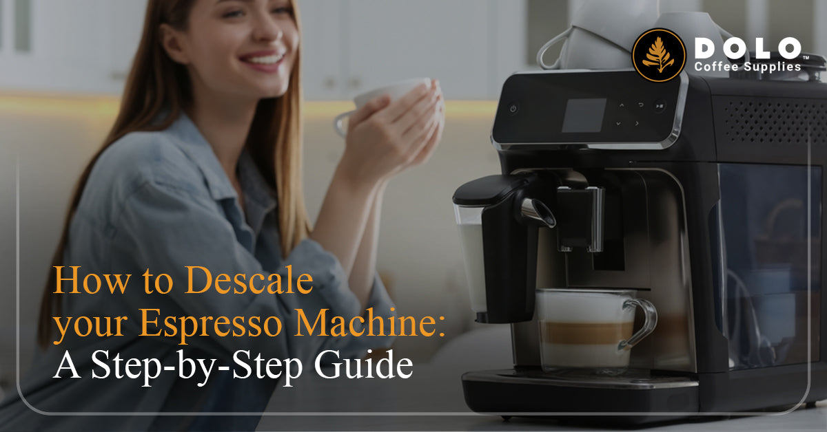 Descaling Your Espresso Machine A Step by Step Guide Dolo Cafe Supplies Descaling Your Espresso Machine A Step by Step Guide Dolo Cafe Supplies